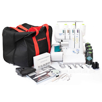 Jaguar 935D Overlocker Serger, Includes Large Accessories Bundle ...
